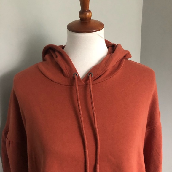 Target | Tops | Nwt Target Wild Fable Rust Orange Crop Sweatshirt ...